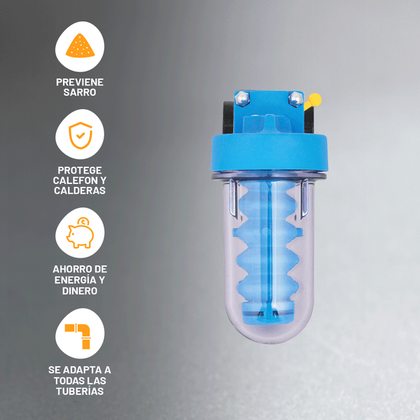 Filtro de Agua Antisarro compacto para calefon y calderas | Viga Home
